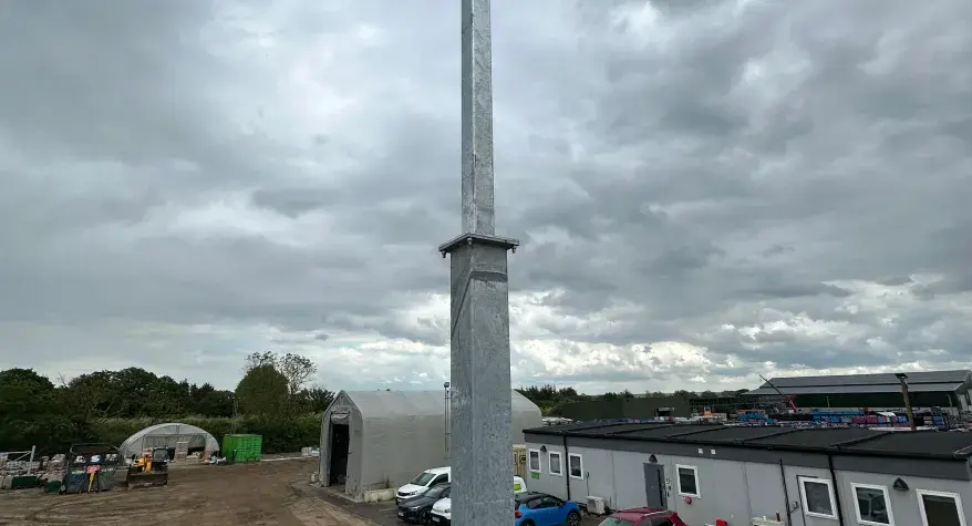 Commercial CCTV Installation for Main Yard Security in North West ...